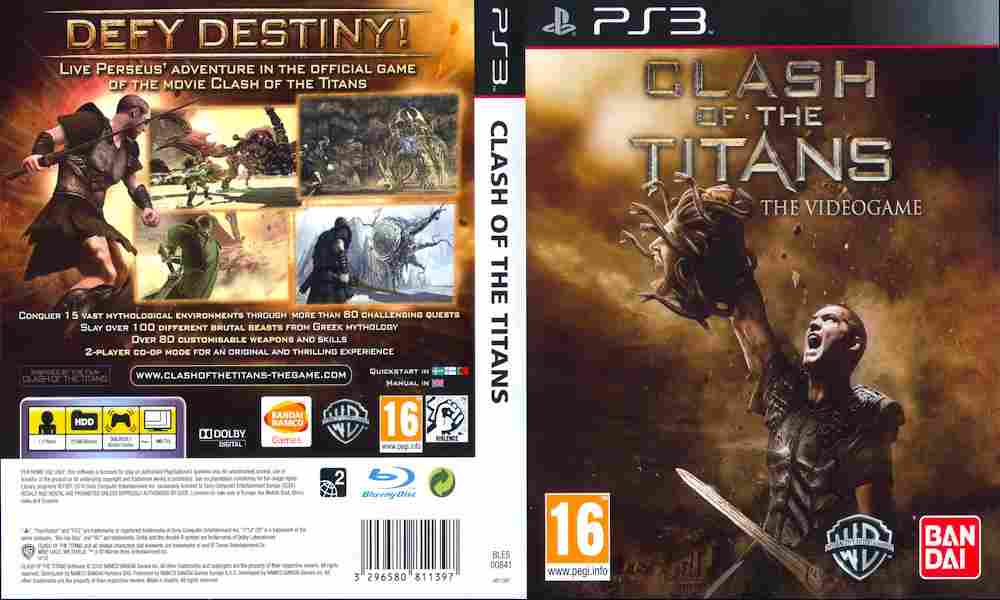 Clash of the Titans Sony PS3 170 585 Xbox 360 Xbox One PS3 PS4 PS Vita