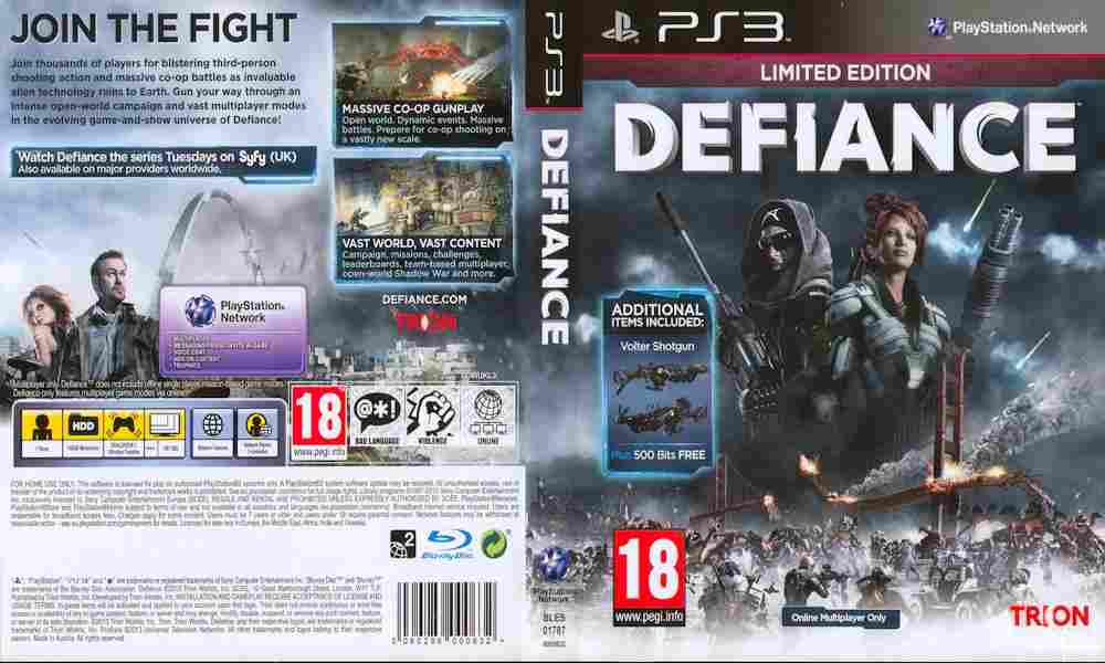 Defiance ps3 store