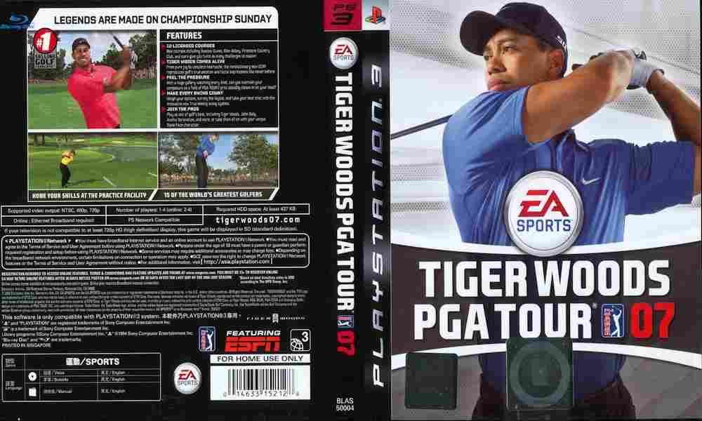 Tiger woods ps3 store